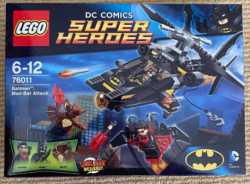 Lego Man Bat Attack