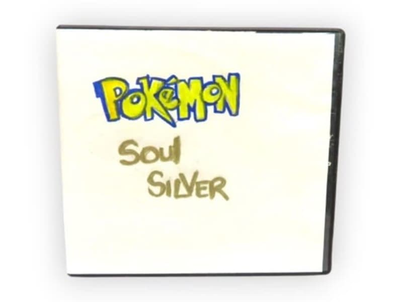 Pokemon Soul Silver Cartridge