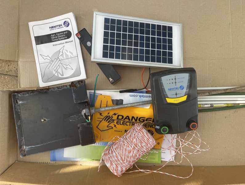 Solar Powered Electric Garden Fence Kits | Fasci Garden