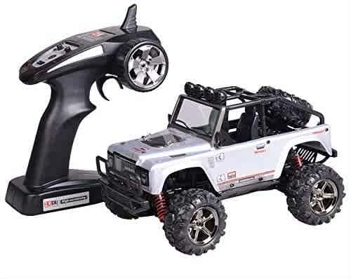 Radio controlled jeep RC Car fast 40 kmph new in box silver