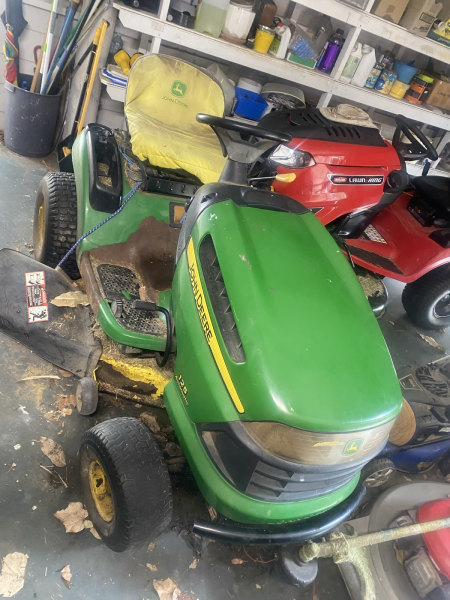 Gumtree ride on lawn mower store