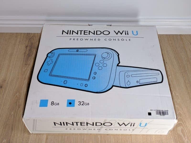 Wii U Console Box