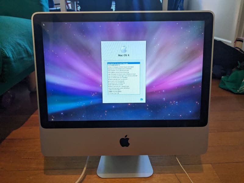 2009 Imac 20 Inch