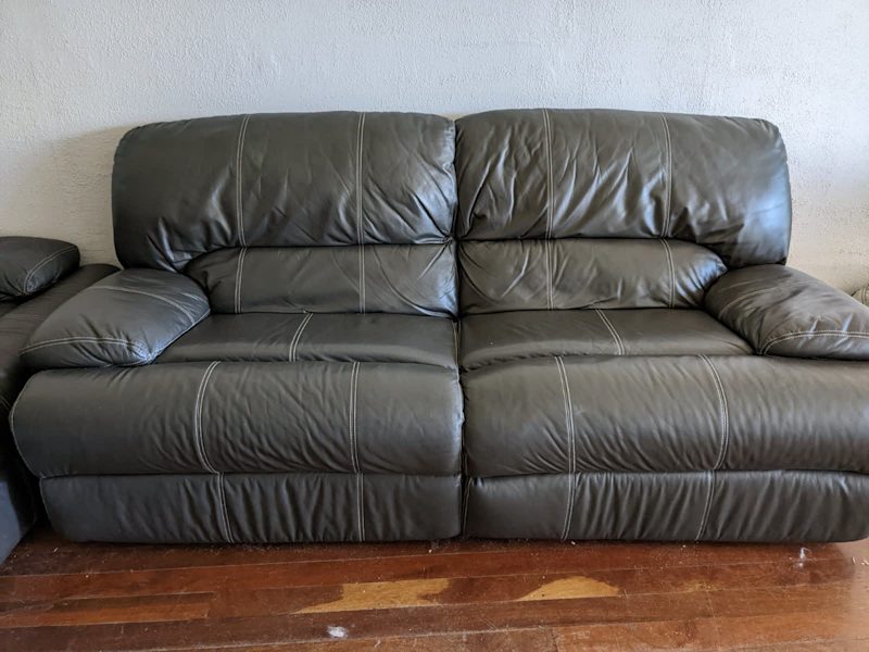 Leather Sofa X 2 Sofas Gumtree Australia Swan Area View 1302034504