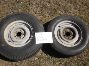 Early HOLDEN Stud Pattern 15 Inch Rims Car Wheels, Tires, 44% OFF