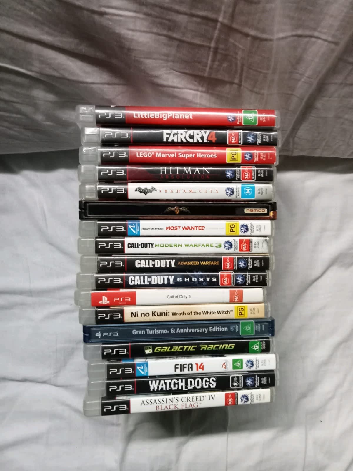 Stack Of Ps3 Games