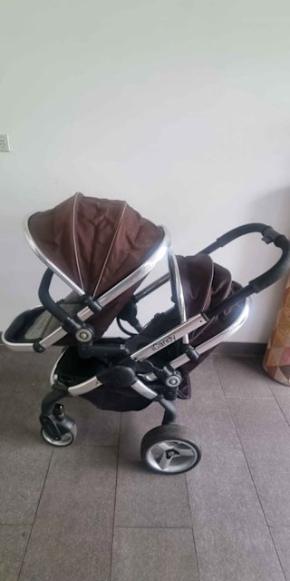 iCandy Peach Convertible Dual Pram/Stroller - Prams & Strollers in Emu ...