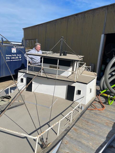 PS Oscar W - scale model - Other Antiques, Art & Collectables in Goolwa ...