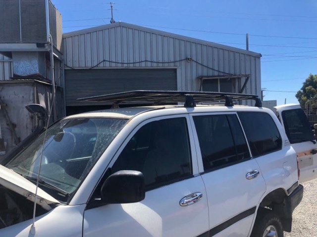 TOYOTA LANDCRUISER 105 100 SERIES ROOF RACK CAGE PLATFORM ARB TJM KING ...
