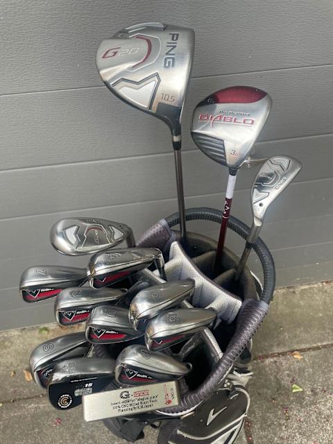 Callaway Razr Ping Golf Set RH Graphite Reg - Golf in Balwyn North VIC ...