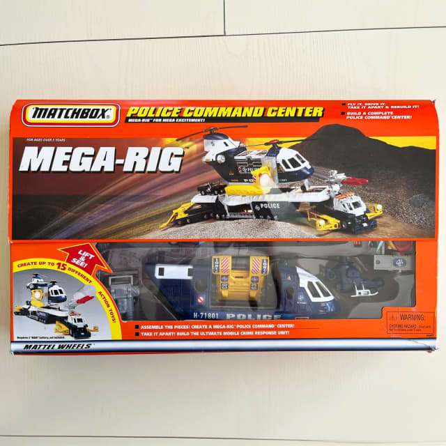 Vintage 1998 Matchbox Police Command Center Mega Rig - Collectables in ...