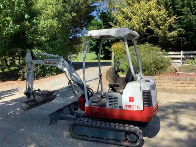 2008 Takeuchi tb016 excavator | Other Construction Vehicles & Equipment ...