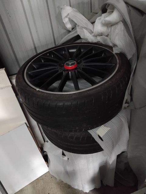 19Inch OEM Mercedes AMG Edition 1 Rims (Red pinstrip) | Wheels, Tyres ...