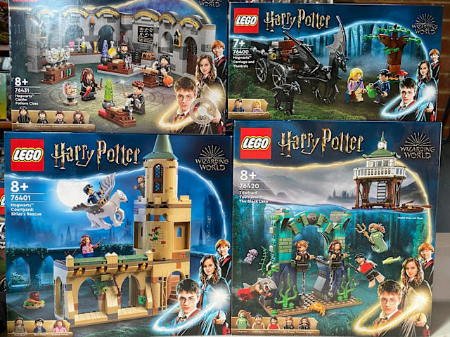 Lego Harry Potter sets sealed hospital wing Sirius rescue Dobby - Toys ...