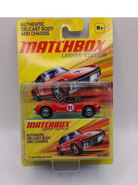 MATCHBOX LESNEY EDITION 71 VW- PORSCHE 914-6. | Miscellaneous Goods ...