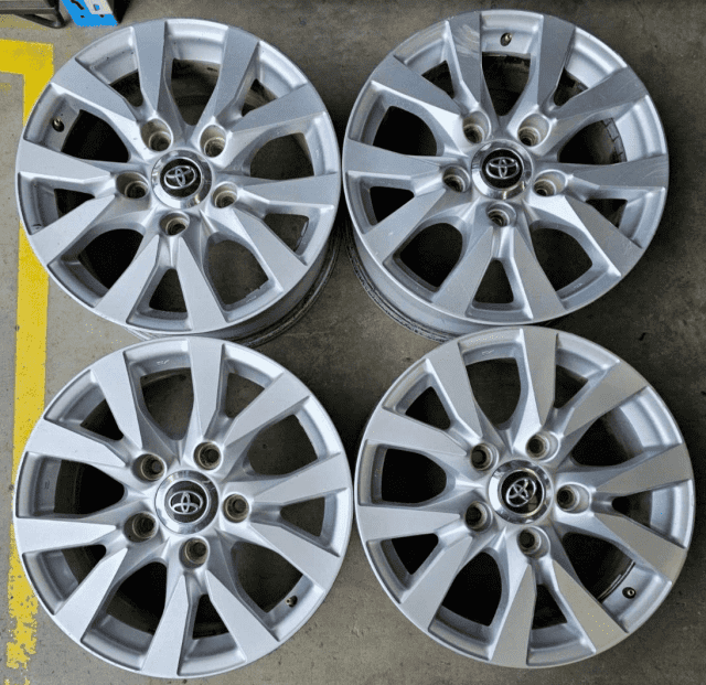 4x 18 Landcruiser 200 Series Genuine Wheels Suit VX/Sahara 18x8 5/150 ...