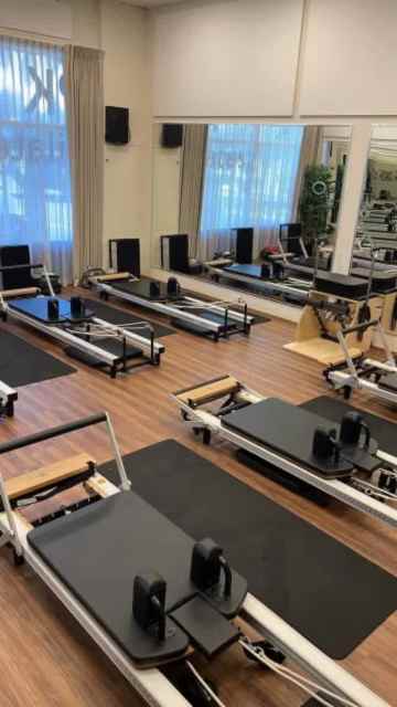 Essential Pilates Reformer Beds with accessories (one sold) - Gym ...