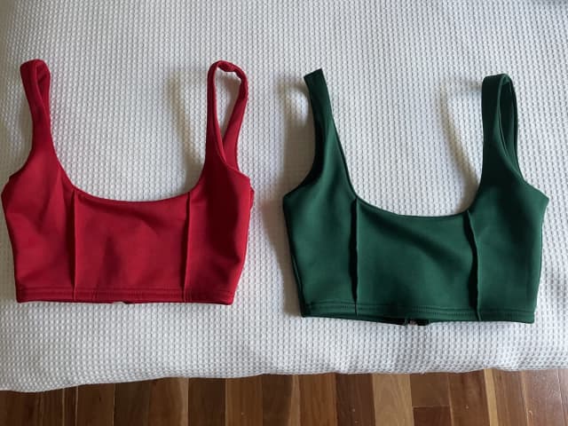 Red and green crop top | Tops & Blouses | Gumtree Australia Stirling ...