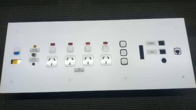 ESCO MEDICAL SERVICE PANEL POWER SOCKETS BEWB 10 (LARGE POWER PANEL ...