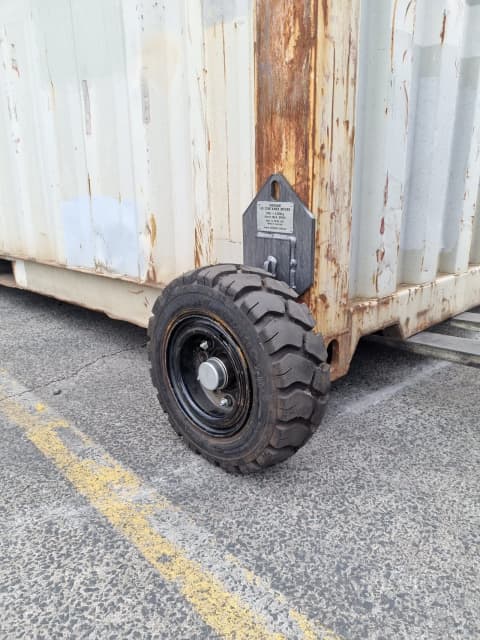 Heavy Duty Shipping Container Moving Wheels | Wheels, Tyres & Rims ...