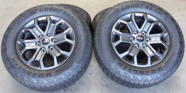 18 INCH GENUINE FORD RANGER WILDTRACK 2023 ALLOY WHEELS WITH TYRES ...