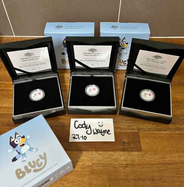 2024 Bluey Silver Coloured Proof Coin - Collectables in Esperance WA ...