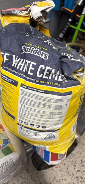 Off white Cement 20kg bag - Building Materials in Bentleigh East VIC | Gumtree Australia
