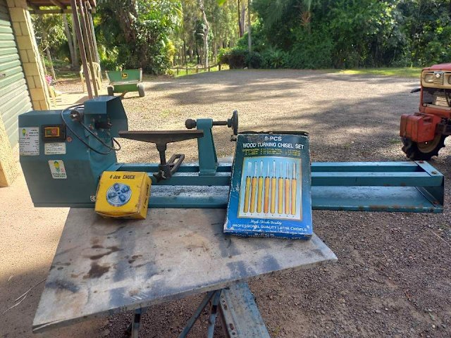 Dynalink Wood Lathe & Tools - Power Tools in QLD | Gumtree Australia