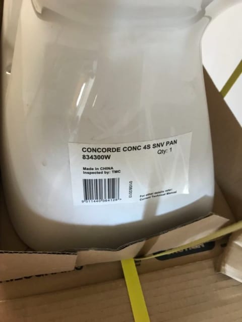 Caroma Concorde Toilet Pan - Building Materials in Tranmere SA ...