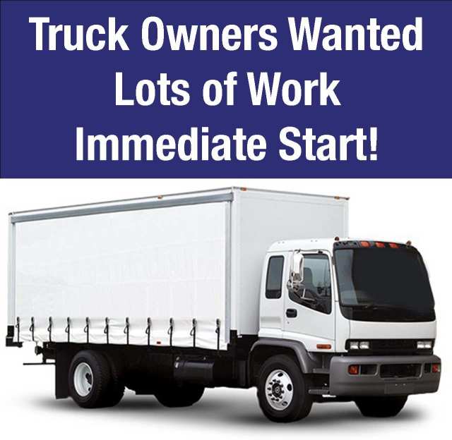 Truck Owner Drivers Wanted! | Courier, Driver, Postal Service | Gumtree ...