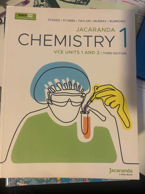 VCE Jacaranda Chemistry 1 - Textbooks in Yarraville VIC | Gumtree Australia