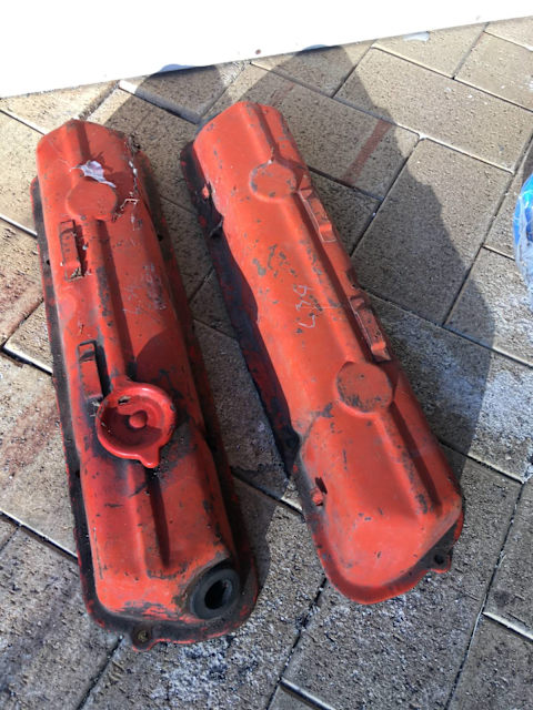 TORANA LX V8 253 308 FACTORY ROCKER COVERS o481094190 | Auto Body parts ...