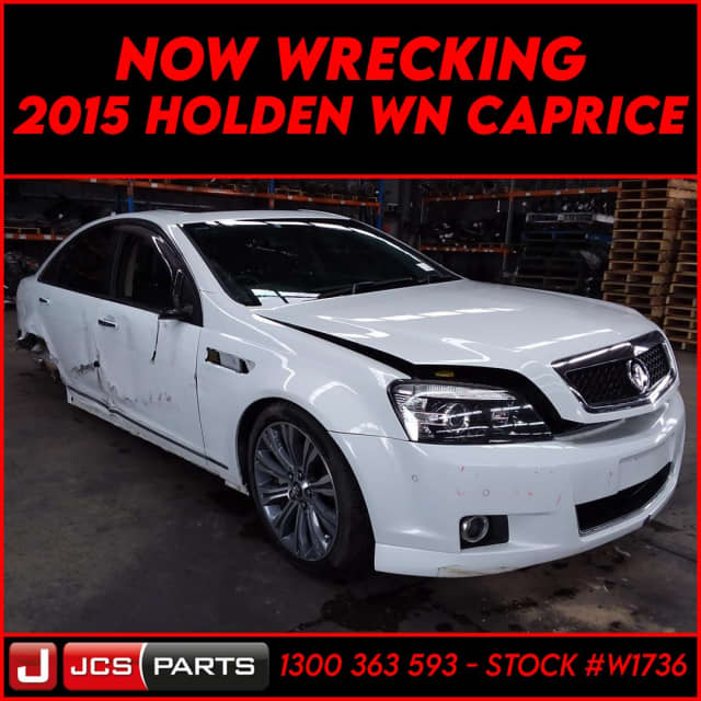 Wrecking 2015 Holden WN Caprice V 6.0L Auto Petrol Sedan | Wrecking ...