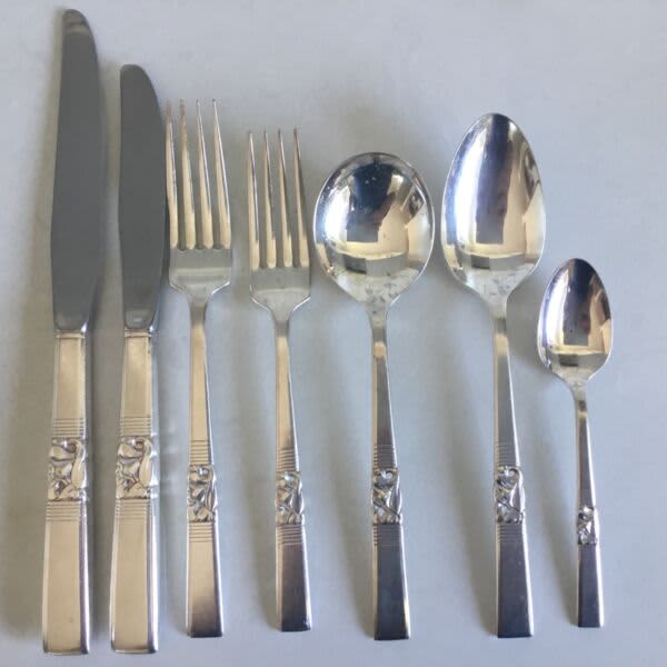 COMMUNITY SILVER PLATED CUTLERY SET FOR 6 or 41 pieces | Cutlery ...