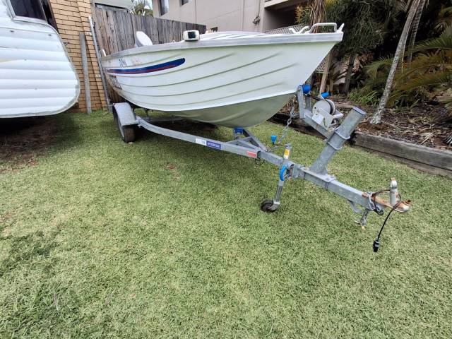 4.0 m Sea Jay Tiler Steer Boat | Tinnies & Dinghies | Gumtree Australia ...