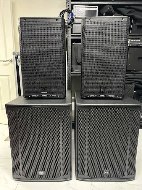RCF ART 912A Speakers - RCF SUB 708AS MK2 PA Systems. - DJ Gear & Lighting in Hoxton Park NSW ...