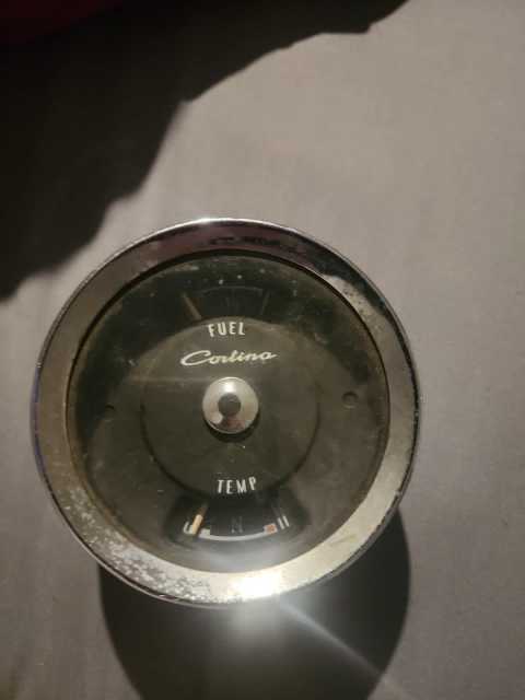 Genuine Ford Cortina 113E mk1 fuel and temperature gauge | Other Parts ...