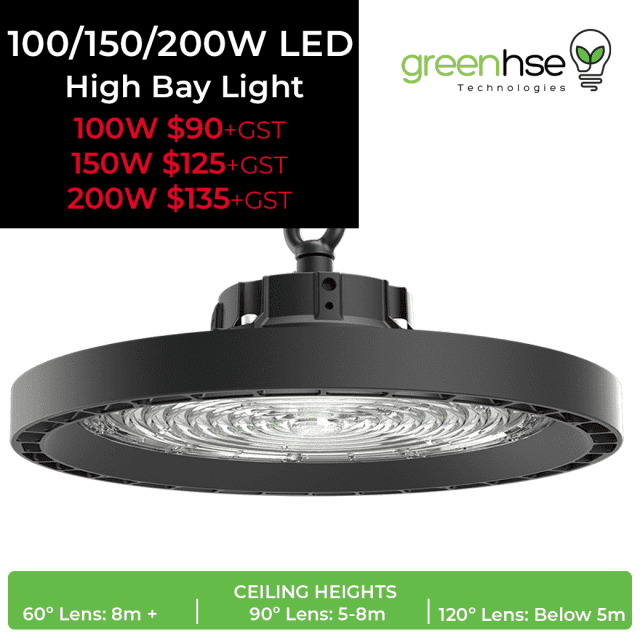 LED HIGH BAY LIGHT SPECIAL 100/150/200W FROM $90 PLUS GST - Other ...