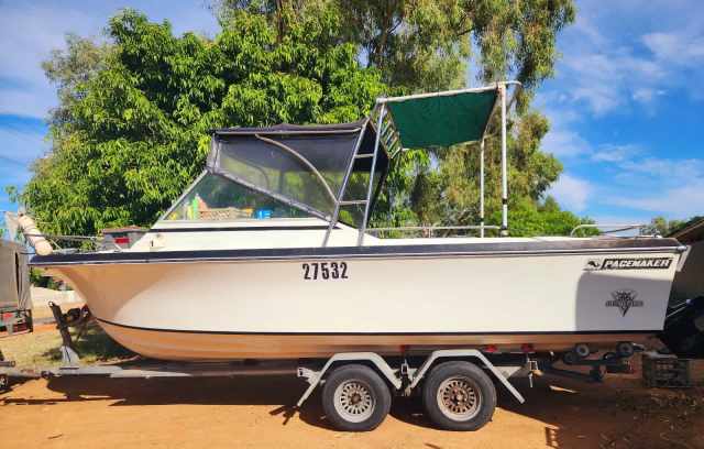 21ft Pacemaker Offshore | Motorboats & Powerboats | Gumtree Australia ...