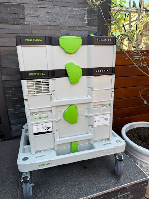 Festool Systainer Vacuum, Battery Kit and Dolly - dust extractor ...