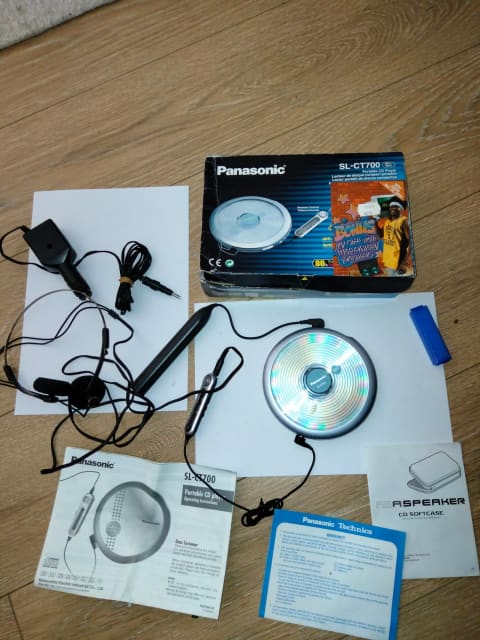 PANASONIC ULTRA SLIM PORTABLE CD/MP3 PLAYER MODEL SL-CT700 - - DVD ...