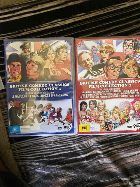 British Comedy Classics Film Collection 1 And 2 Dvds Cds And Dvds In