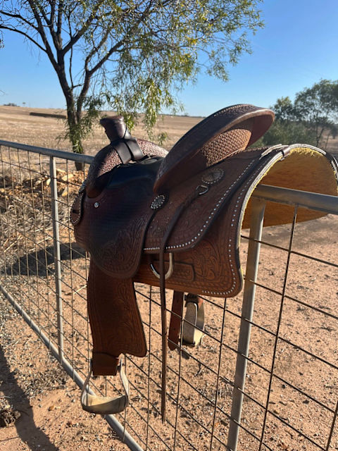 16” Circle S Team Roping Saddle | Horses & Ponies | Gumtree Australia ...
