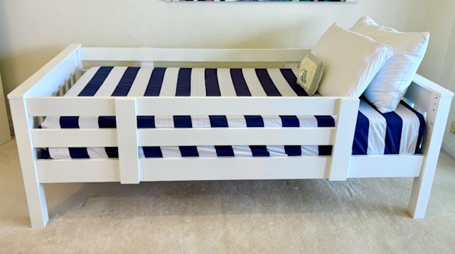 Riley Single Bed with Guard Rails - Immaculate Condition - Beds in ...