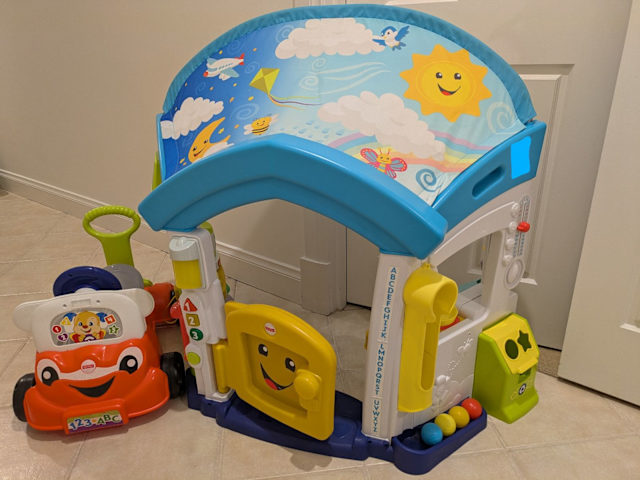 Fisher-Price Laugh & Learn Smart Learning Home & 3-in-1 Smart Car ...