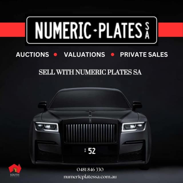 Numeric Number Plates | Other Parts & Accessories | Gumtree Australia ...