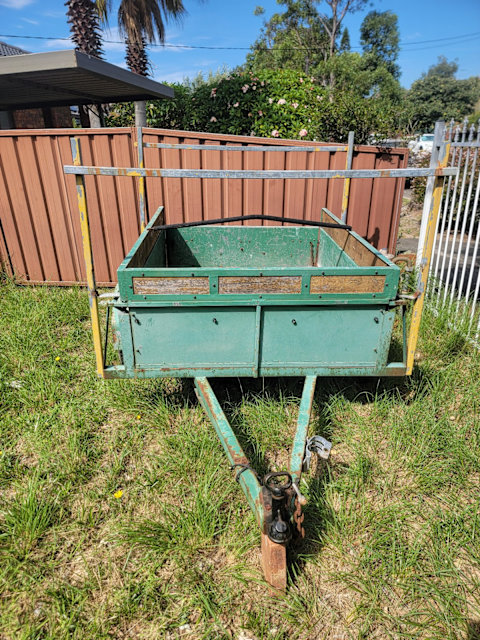 Box Trailer 5x4 High Sides New LED Lights | Trailers | Gumtree ...