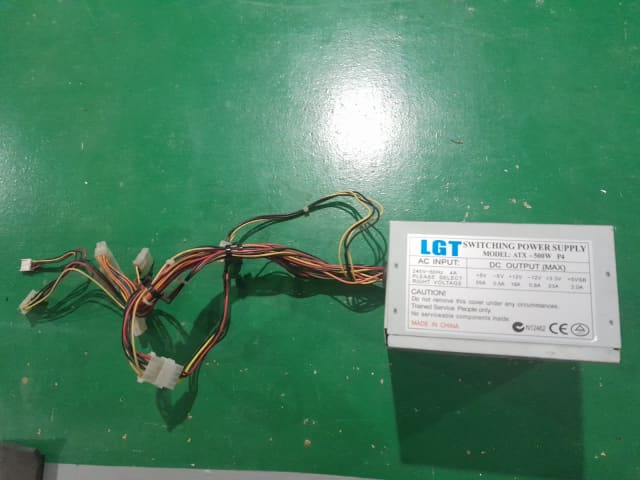 DESKTOP COMPUTER POWER SUPPLY LGT ATX-500W PENTIUM 4 MALVERN EAST MELB ...