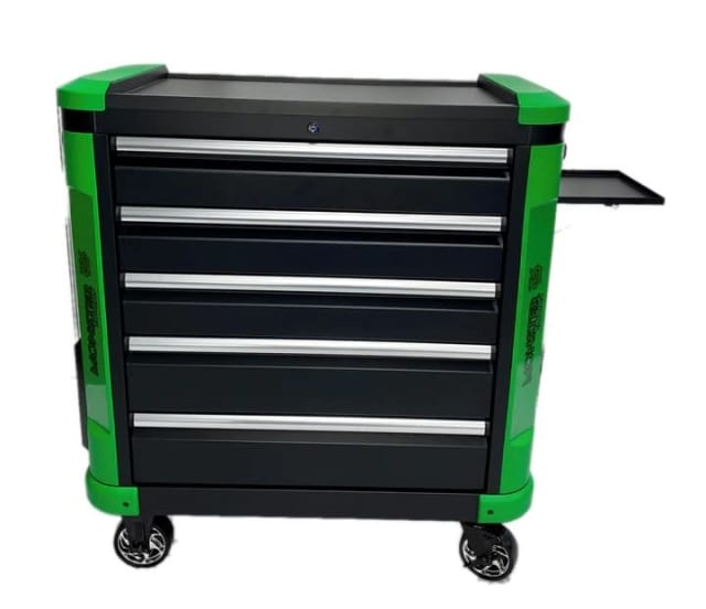 MONSTER TOOLS MBRC5L 5 DRAWER LARGE ROLLER CABINET WITH BUMPERS | Tool ...