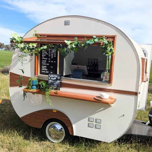 Mobile Coffee and Bar, vintage caravan, fully set up business ...